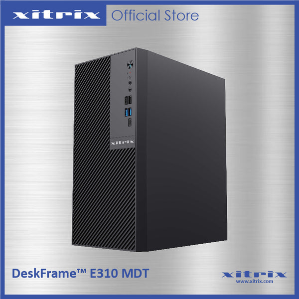 DeskFrame™ E310 Mid Tower (DDR5) – Xitrix Computer Corporation