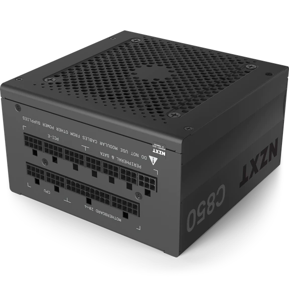 NZXT C850 850W 80 PLUS Gold Modular Power Supply – Xitrix Computer ...