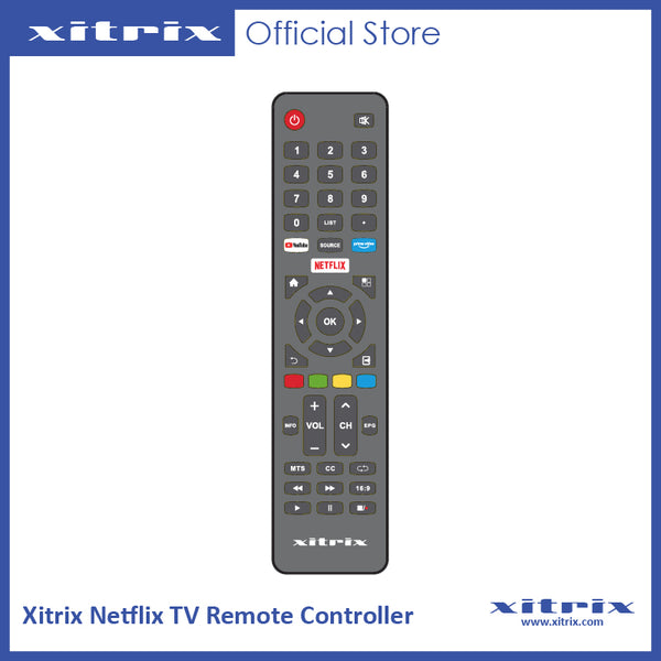 Xitrix® Netflix TV Remote Controller – Xitrix Computer Corporation