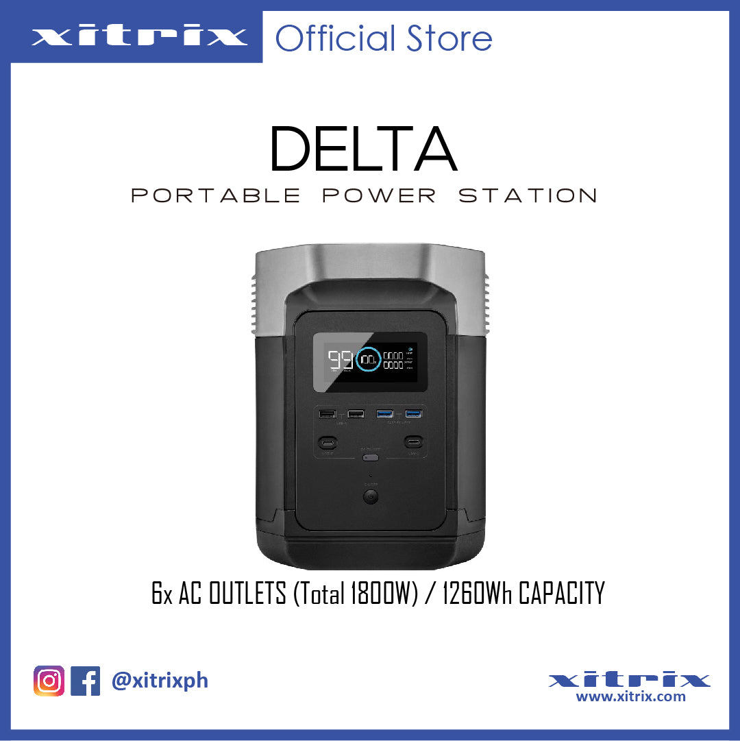 EcoFlow DELTA Portable Power Station – Xitrix Computer Corporation
