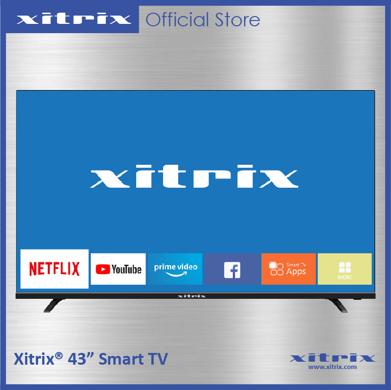 Xitrix® 43" Ultra Smart TV – Xitrix Computer Corporation